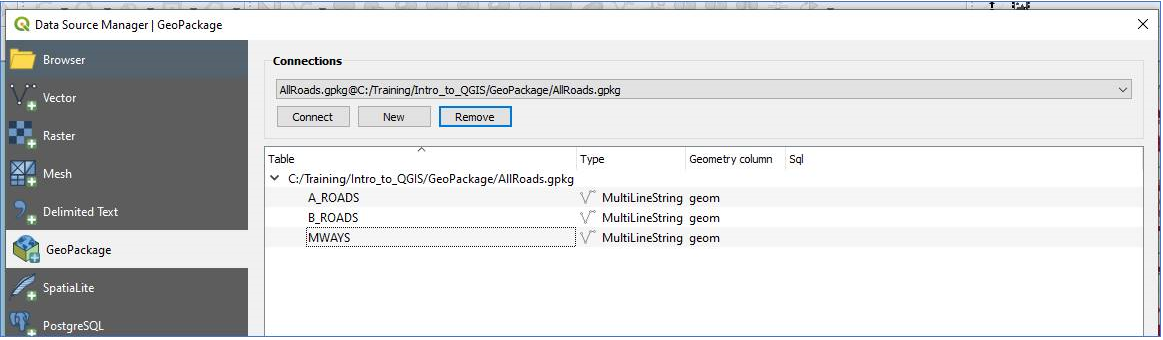 QGIS – Save to GeoPackage Project – ARKANCE UK Community