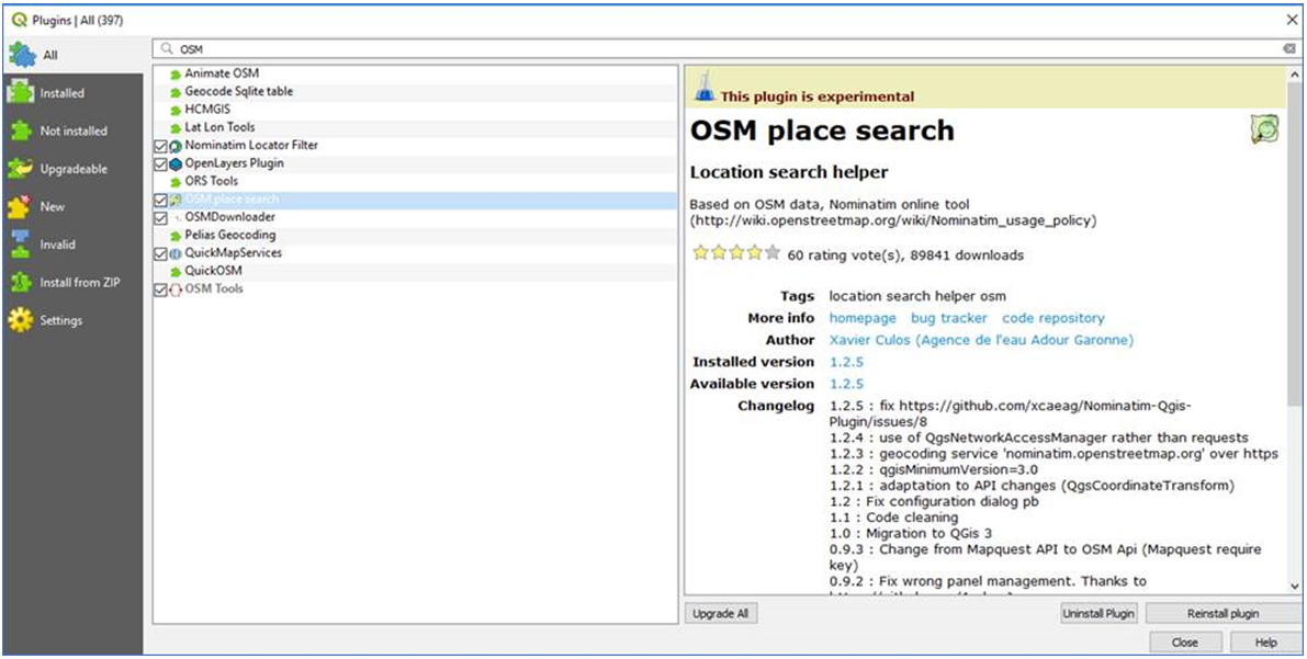 QGIS – Search Addresses – ARKANCE UK Community