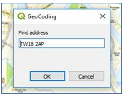 QGIS – Search Postcode – ARKANCE UK Community
