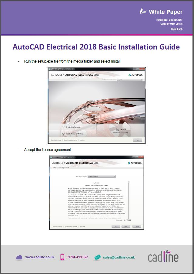 AutoCAD Electrical 2018 Basic Installation Guide – ARKANCE UK Community