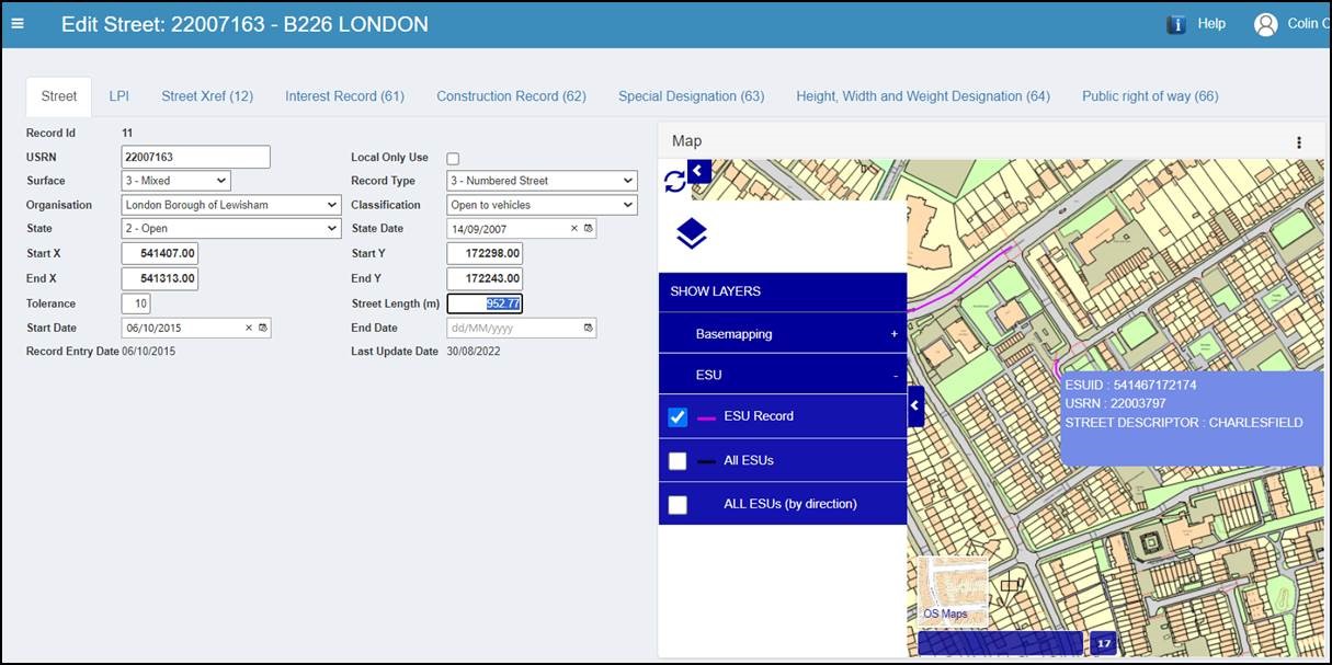 Address & Street Management – Numbered Streets (Reshape Start/End of ...