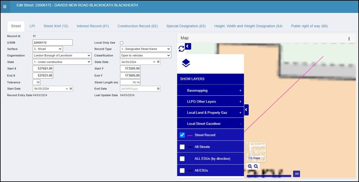 Address & Street Management – Edit Street Geometry – ARKANCE UK Community