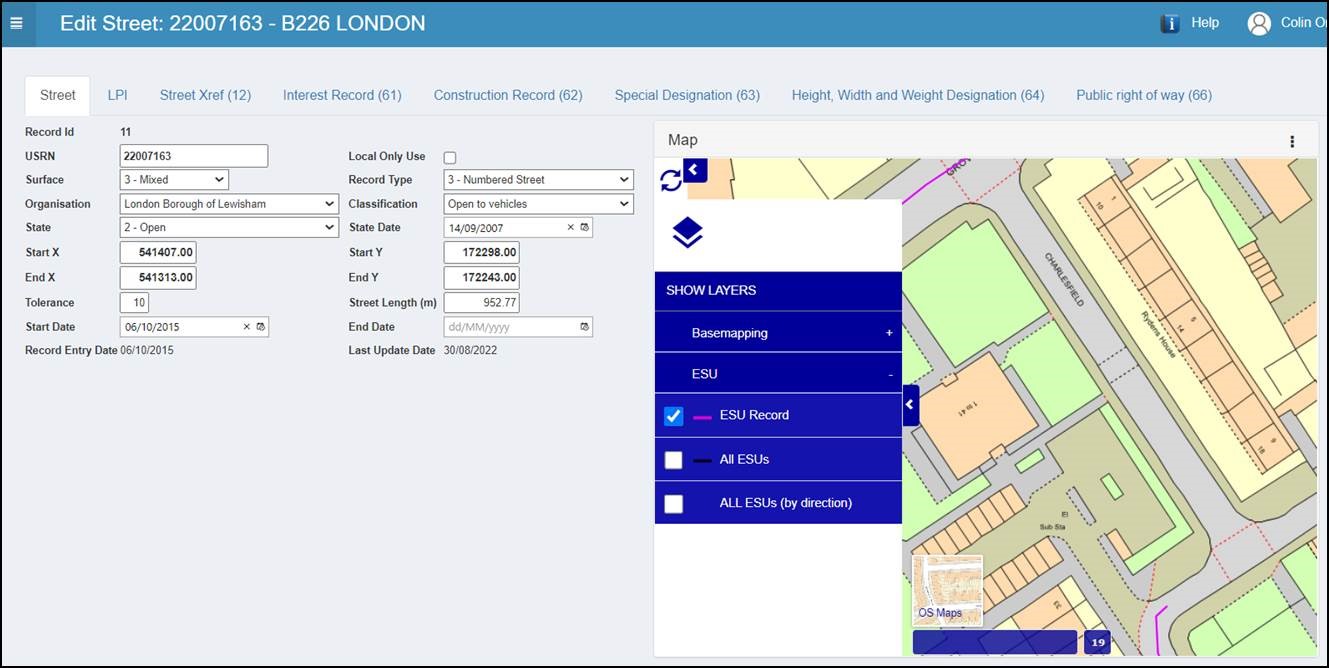 Address & Street Management – Numbered Streets (Attach a Single ESU ...