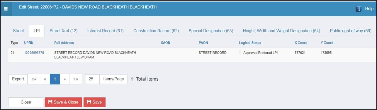 Address & Street Management – Create New Street – ARKANCE UK Community