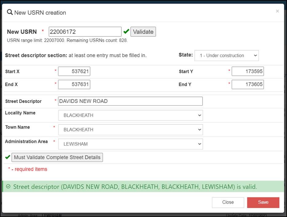 Address & Street Management – Create New Street – ARKANCE UK Community