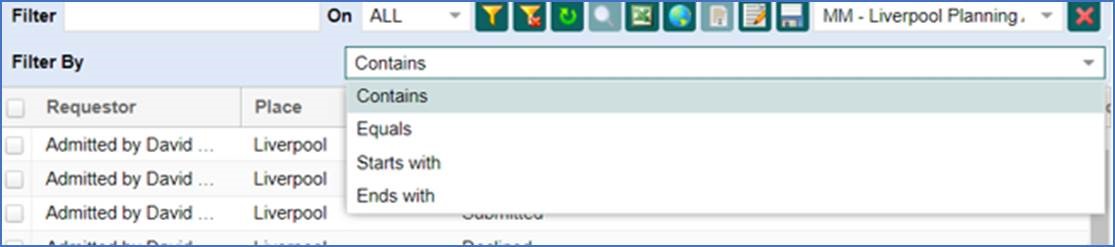 MapThat – Data Table Filter – Extra Options – ARKANCE UK Community