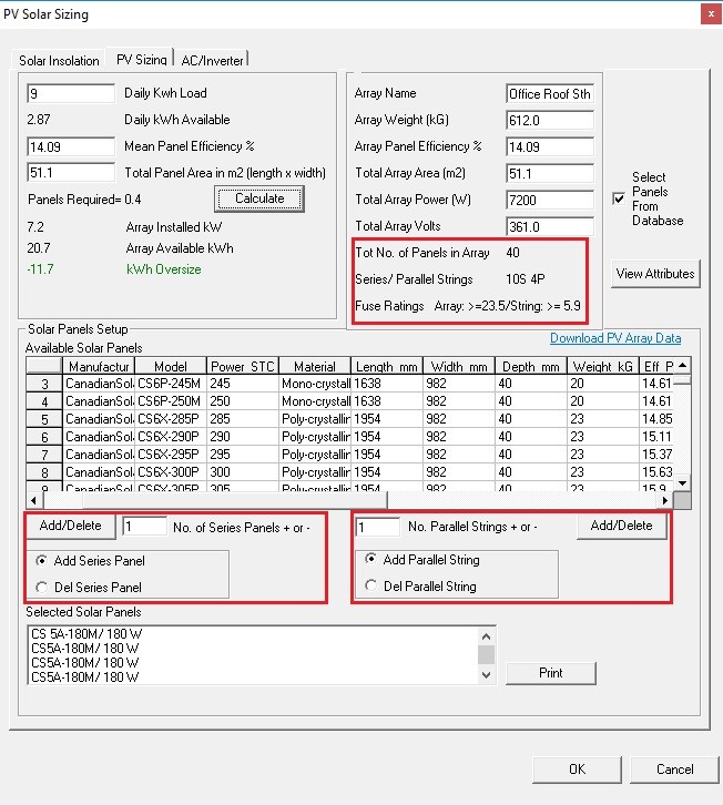 MEPworx Wiring – PV Array configuration with Series/Parallel strings ...