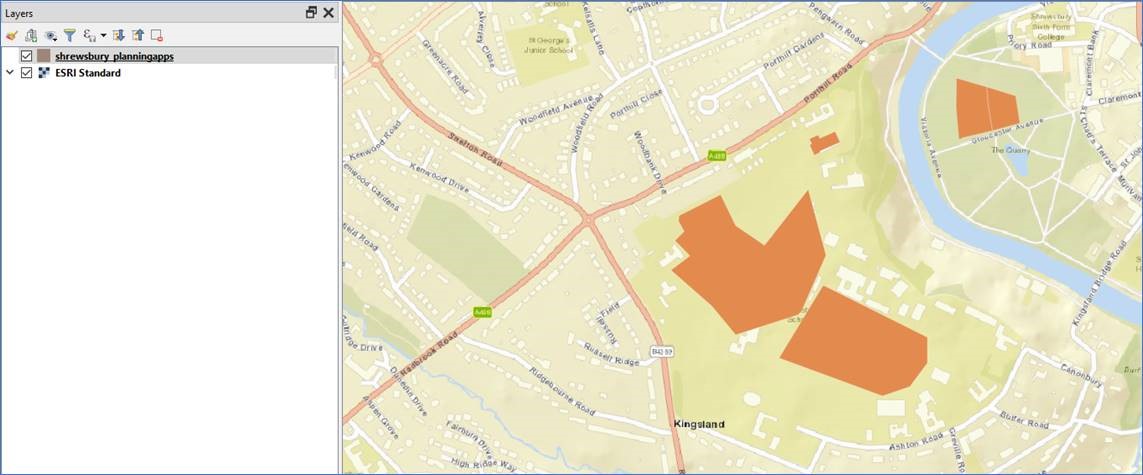 QGIS – Adding ArcGIS Feature Server Layers – ARKANCE UK Community