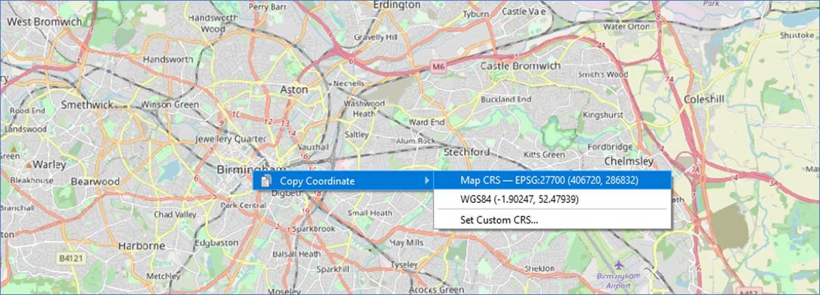 QGIS – Copy Map Coordinates – ARKANCE UK Community