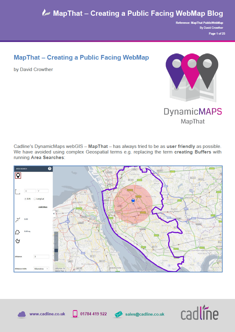 MapThat – Creating Public Facing WebMaps – ARKANCE UK Community