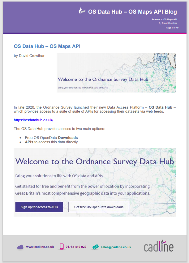 OS Data Hub – OS Maps API – ARKANCE UK Community