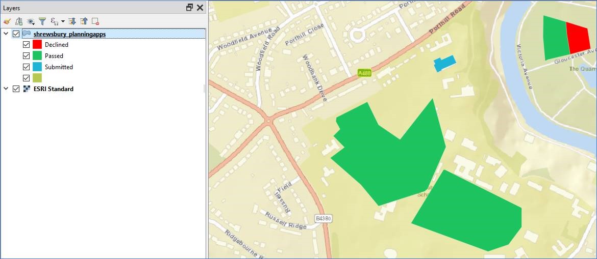 QGIS – Adding ArcGIS Feature Server Layers – ARKANCE UK Community
