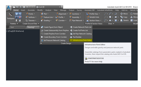 AutoCAD Civil 3D Infrastructure Parts Editor – ARKANCE UK Community