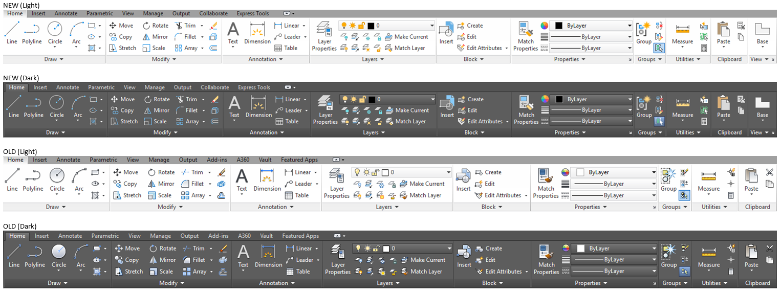 AutoCAD 2019 – Refreshed Icons – ARKANCE UK Community