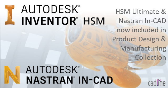 Autodesk HSM Ultimate and Nastran In-CAD now included in Product Design ...