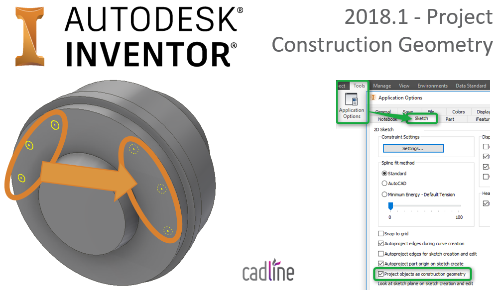 Autodesk Inventor 2018.1 - Project Construction Geometry – ARKANCE UK ...