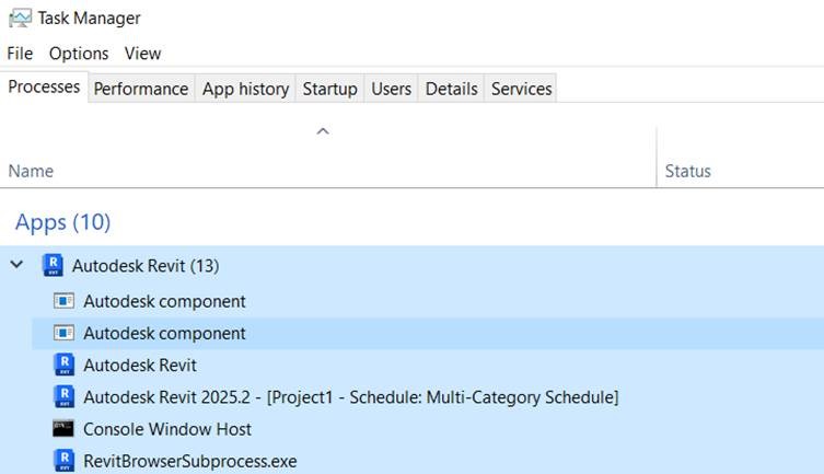 Revit Tip – Unable to save Project due to background processes? – ARKANCE UK Community