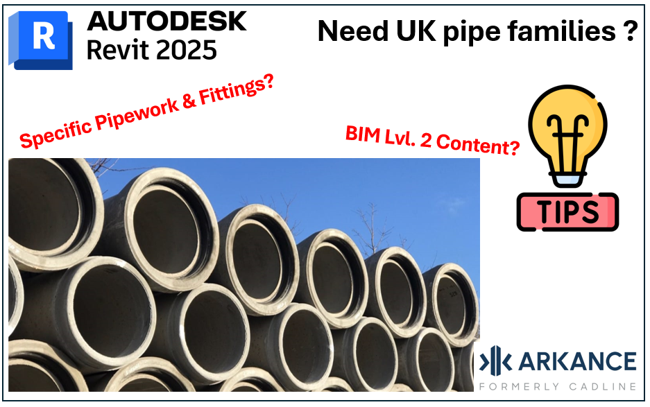 Revit Tip – Requirement for UK Pipe Families? – Arkance Systems UK