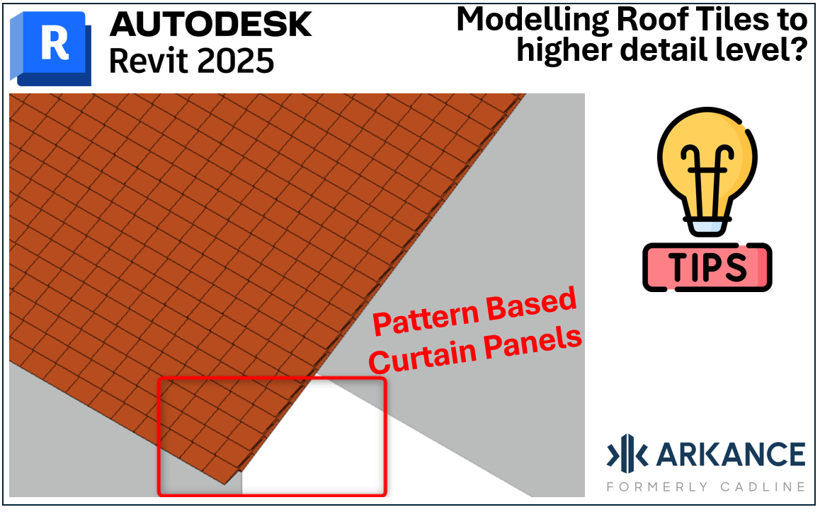 Revit Tip – Modelling Tiles to a higher level of detail – Arkance Systems UK