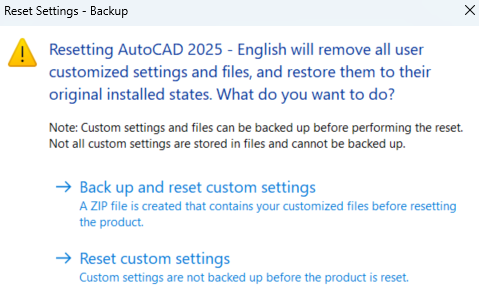 AutoCAD Tip – Reset AutoCAD to Default Settings – ARKANCE UK Community