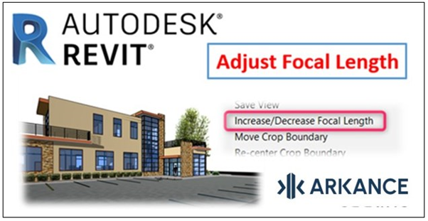 Revit 2025 - 3D Views - Adjust the Focal Length of a Perspective View ...