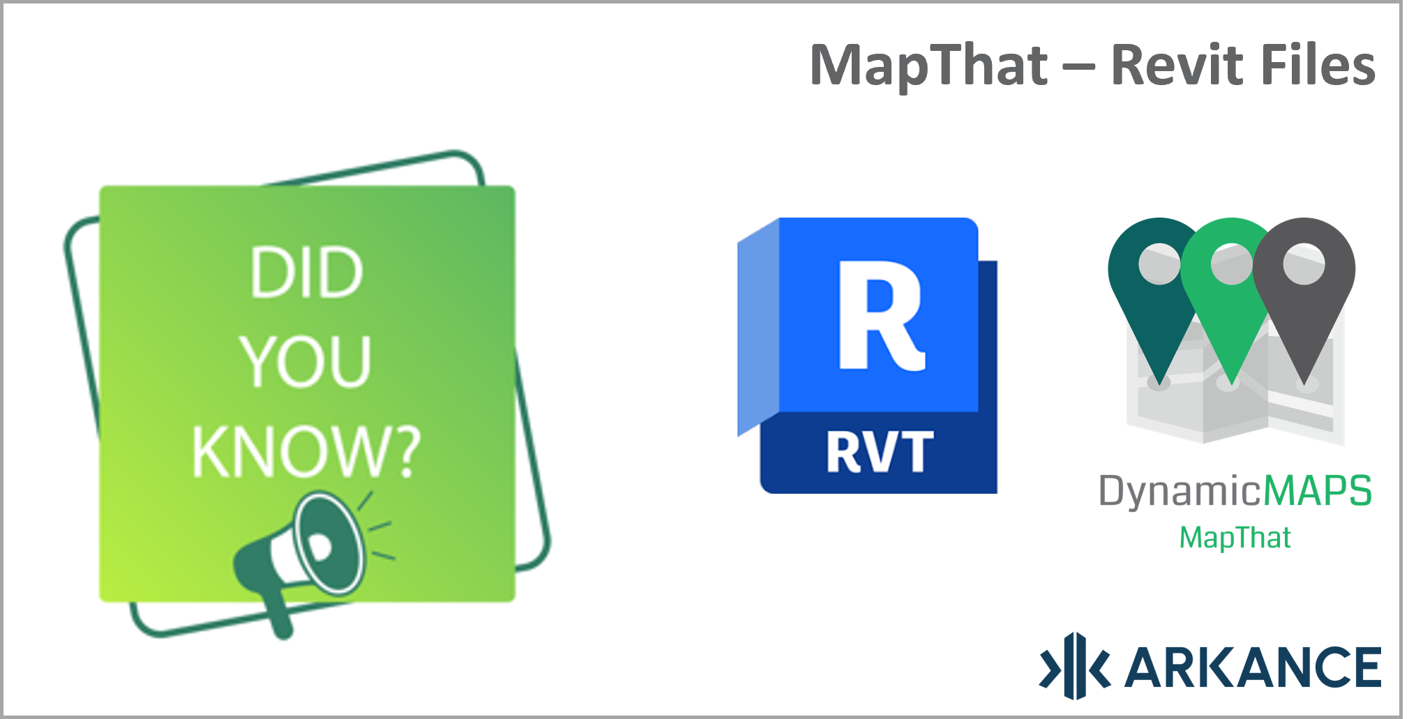 MapThat – Revit Files – ARKANCE UK Community