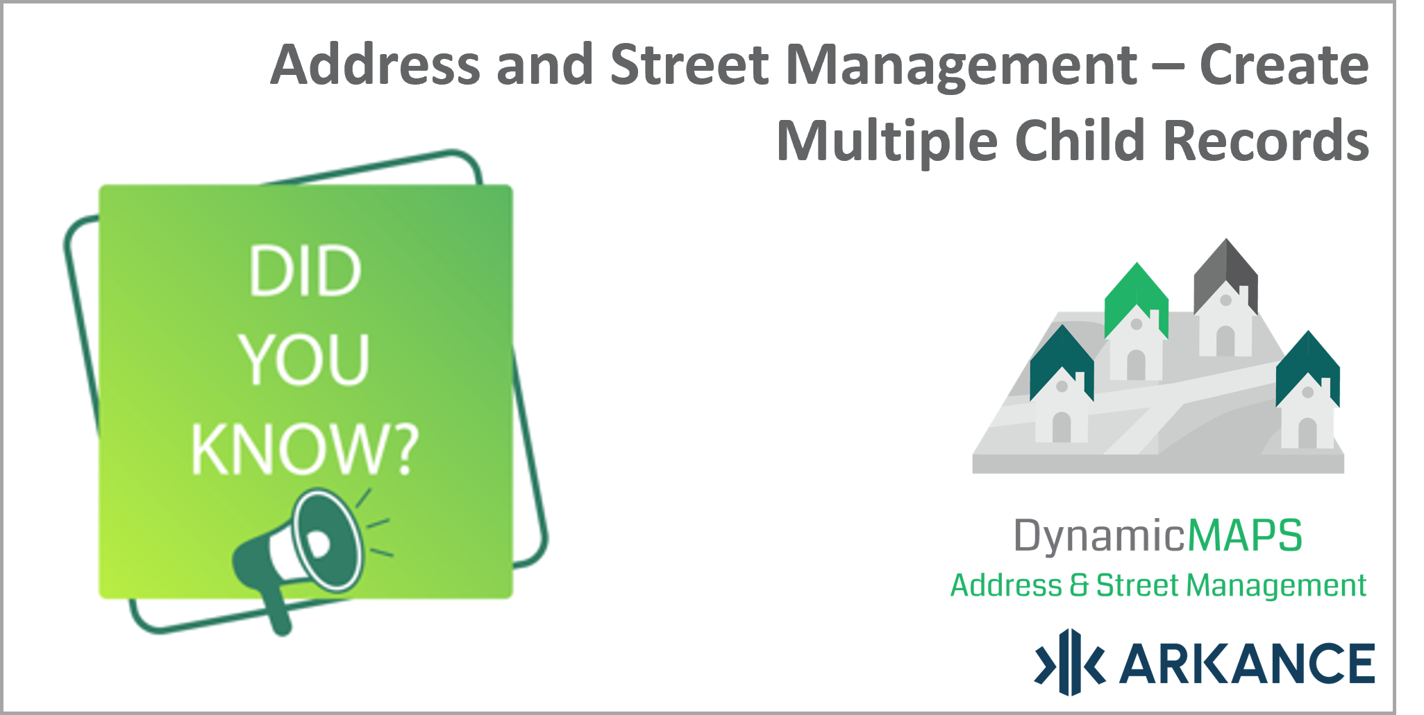 Address and Street Management – Create Multiple Child Records (Updated ...